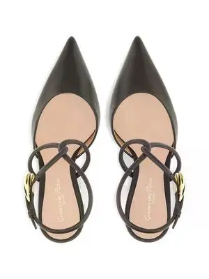 GIANVITO ROSSI Jungle Mamba Pumps