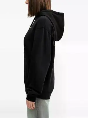 Off-White Embroidered Hoodie