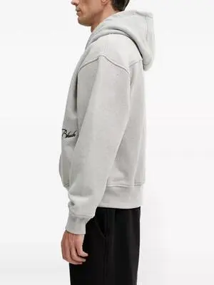 Rhude Logo-embroidered Zip-up Hoodie