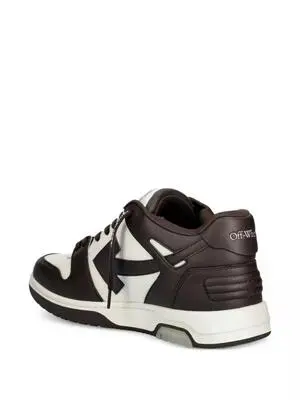 Off-White Out Of Office Panelled Leather Sneakers