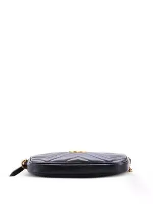 Gucci Gg Marmont Matelassé Leather Mini Crossbody Bag