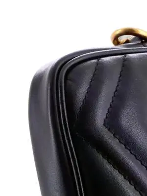 Gucci Gg Marmont Matelassé Leather Mini Crossbody Bag