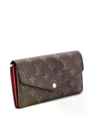LOUIS VUITTON Sarah Wallet Nm Monogram Canvas Small Wallets