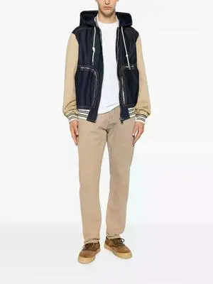 YES LONDON Faded Straight-leg Jeans