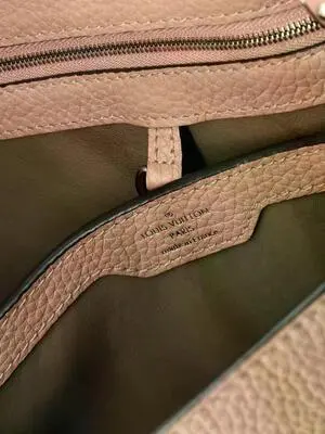 LOUIS VUITTON Capucines Pm Satchel Bag