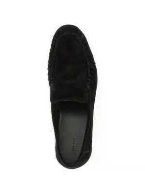 THE ROW Soft Suede Loafers
