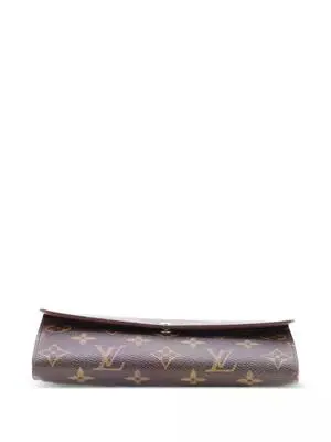 LOUIS VUITTON Sarah Wallet Monogram Canvas Small Wallets