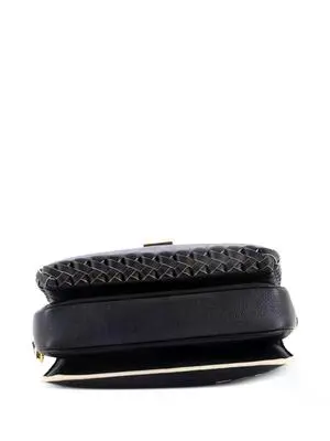 LOUIS VUITTON Monogram Empreinte Pochette Metis Bag - Black