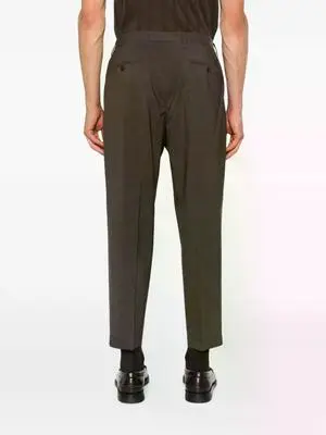 BRIGLIA 1949 Portobellos Pleated Buttoned Trousers