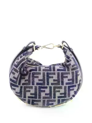 Fendi Zucca Canvas Mini Hobo Bag