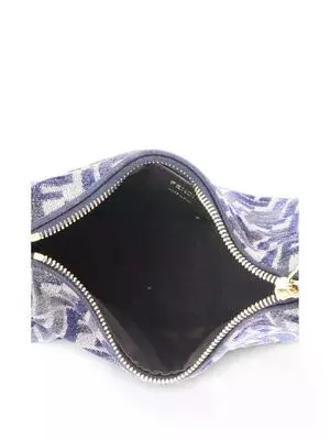 Fendi Zucca Canvas Mini Hobo Bag