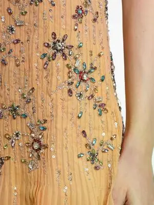 Alice + Olivia Linnea Embellished Ruffled Mini Dress