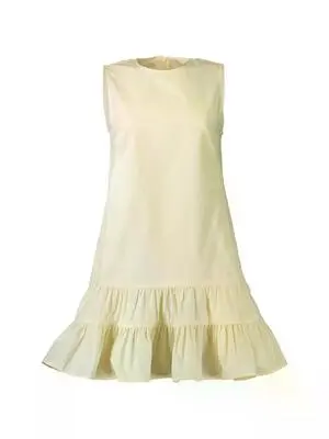 Ulla Johnson Cecily Ruffled Mini Dress - Neutrals