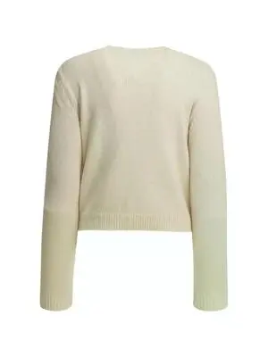 Moncler Quilted Down Panel Knitted Sweater