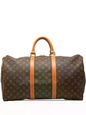 LOUIS VUITTON Keepall 50 Travel Bag - Brown