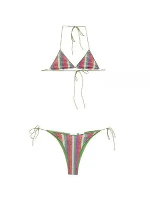 Oseree Lolita Striped Bikini