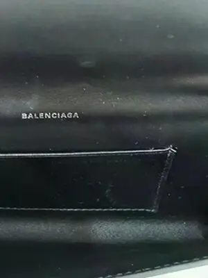 Balenciaga 2000-2017 Leopard Printed Calfskin Continental Wallet On Chain Crossbody Bag - Neutrals