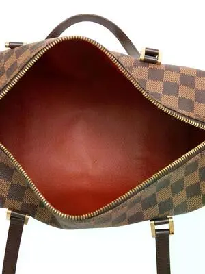 LOUIS VUITTON 2003 Damier Ebene Papillon 30 Handbag