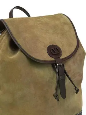 Valentino Garavani Antibes Suede Backpack