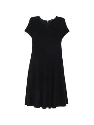 Emporio Armani Navy Short Sleeve Mini Dress