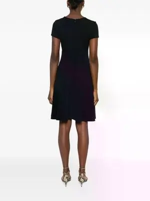Emporio Armani Navy Short Sleeve Mini Dress