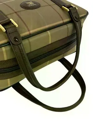 Burberry Vintage Check Canvas Handbag