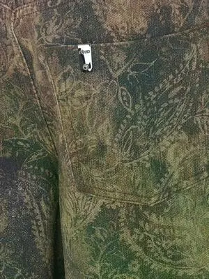 Liu Jo Paisley-print Wide-leg Jeans