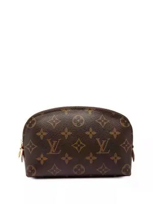 LOUIS VUITTON Monogram Cosmetic Pm Pouch - Brown