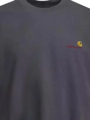 Carhartt Work In Progress American Script Logo-embroidered T-shirt