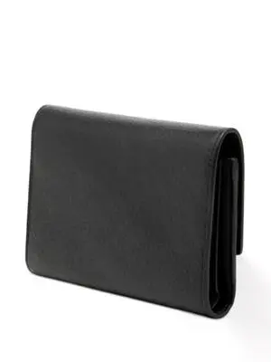 LOUIS VUITTON 2017 Studded Taurillon Capucines Compact Wallet Small Wallets - Black