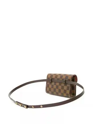 LOUIS VUITTON Damier Ebene Florentine Pochette Belt Bag