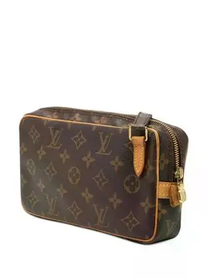 LOUIS VUITTON Monogram Pochette Marly Bandouliere Bag - Brown
