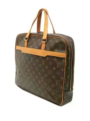 LOUIS VUITTON 2002 Monogram Porte Documents Pegase Business Bag