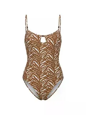 NICHOLAS Anela One-piece Suit - Brown