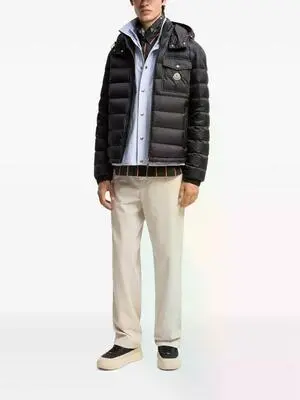Moncler Verith Hooded Short Down Jacket - Black