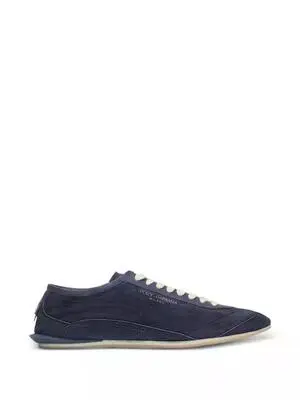 Dolce & Gabbana Calfskin Gimondi Plus Derby Shoes - Blue
