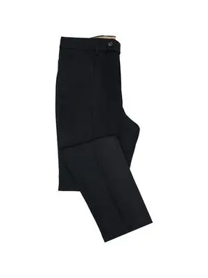 BERWICH Pressed Crease Tailored Trousers - Blue