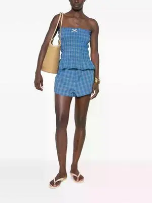 Faithfull The Brand Leya Shirred Top