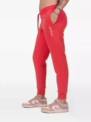 PODHIO Logo Print Drawstring Track Pants