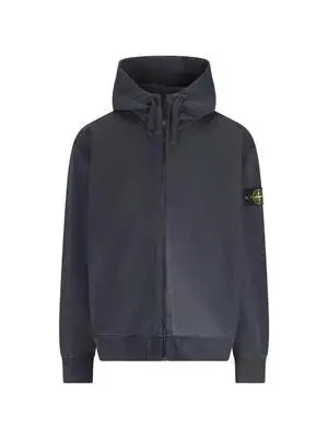 Stone Island Logo Patch Hoodie