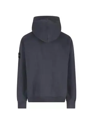 Stone Island Logo Patch Hoodie