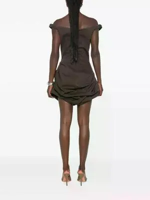 Magda Butrym Off-shoulder Mini Dress