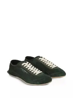 Dolce & Gabbana Calfskin Gimondi Plus Derby Shoes - Green