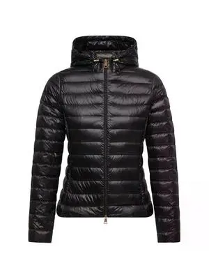 Moncler Quilted Hooded Jacket - Black