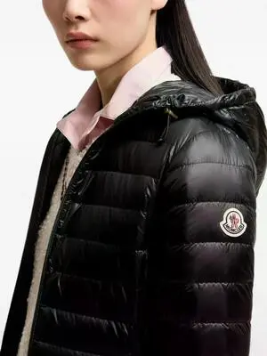 Moncler Quilted Hooded Jacket - Black