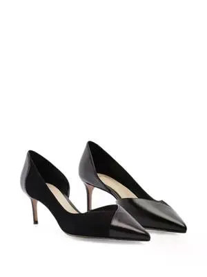 ALEXANDRE BIRMAN Patricia Panelled Pointed-toe Pumps