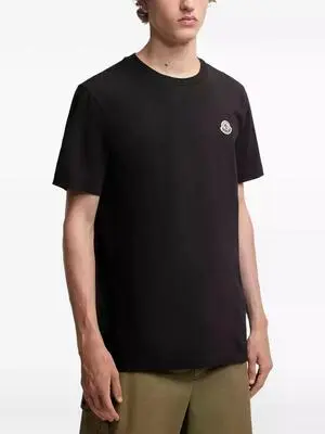 Moncler Logo-patch Cotton T-shirt