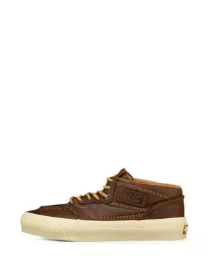 VANS X Otw Skate Half Cab Moccasin-stitch Sneakers - Brown
