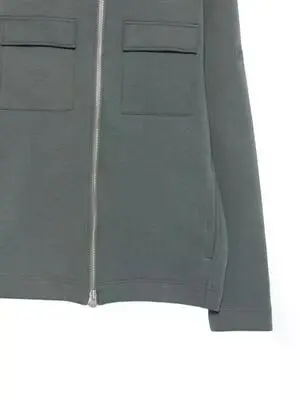 Marc O'polo Zip-fastening Flap-pocket Sweatshirt
