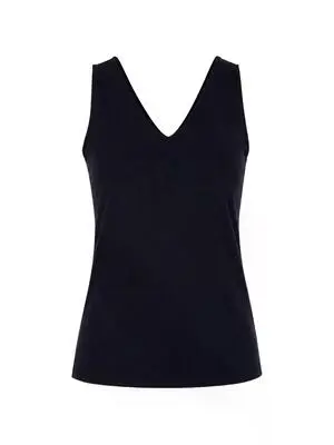 Malìparmi V-neck Sleeveless Top